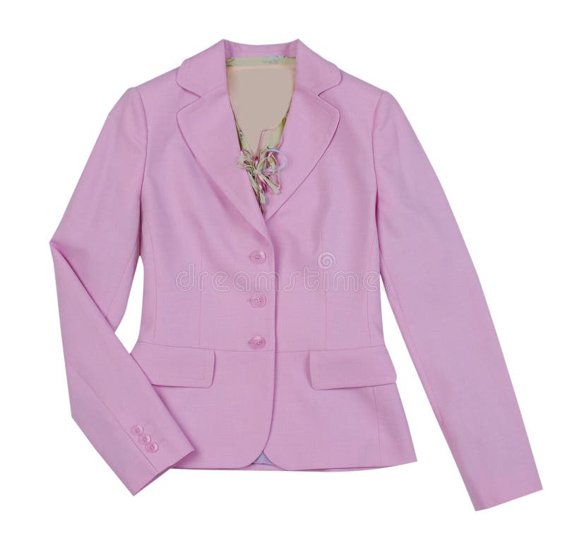 Pink jacket stock photo. Image of clothes, fashionable - 31890558