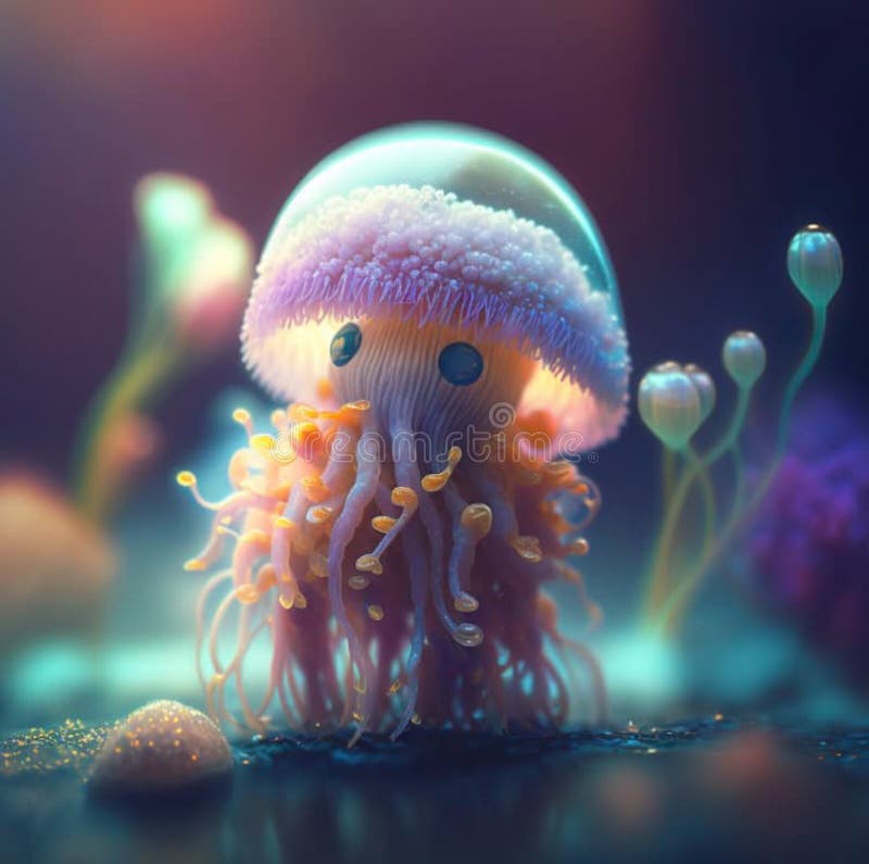 Jellyfish Sad Stock Illustrations – 88 Jellyfish Sad Stock ...
