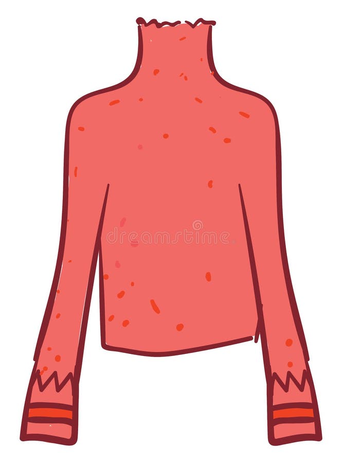 Pink Jumper, Illustration, Vector Stock Vector - Illustration of ...