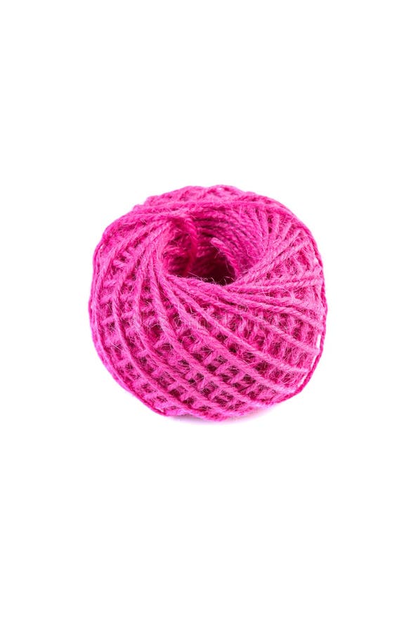 Pink Jute Ribbon for Gift Wrapping, Hobbies and Handicrafts Stock Image ...