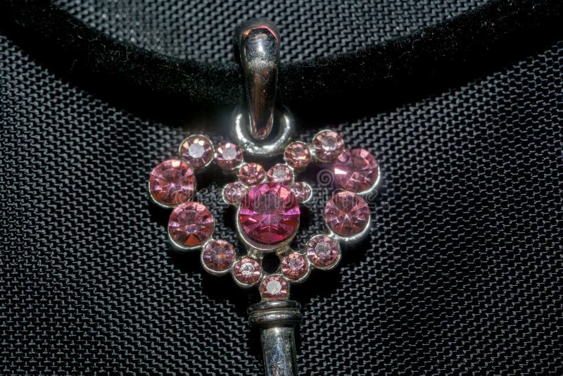 Pink Key Pendant Macro stock photo. Image of close, lock - 70823054