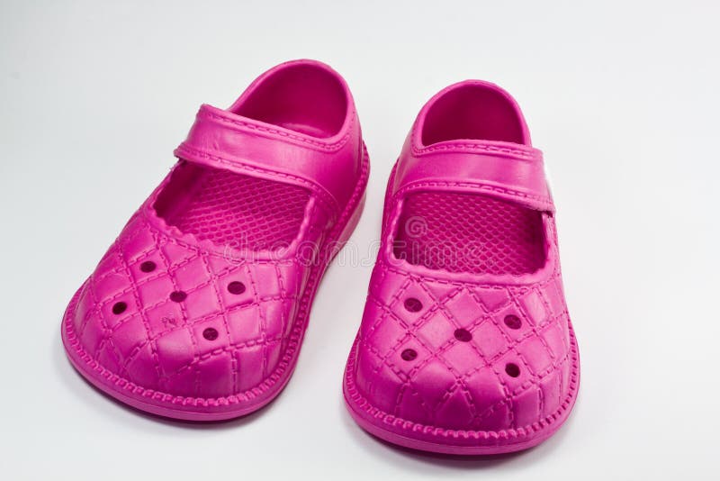 Pink kid shoes stock image. Image of pink, shoe, foot - 15589383