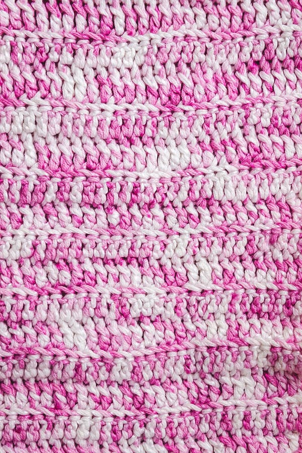 Pink Knitted Background. Knitted Texture. a Sample of Knitting ...