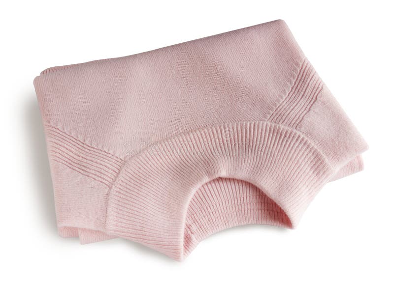 Pink Knitted Cashmere Pullover Isolated on White Background Stock Photo ...