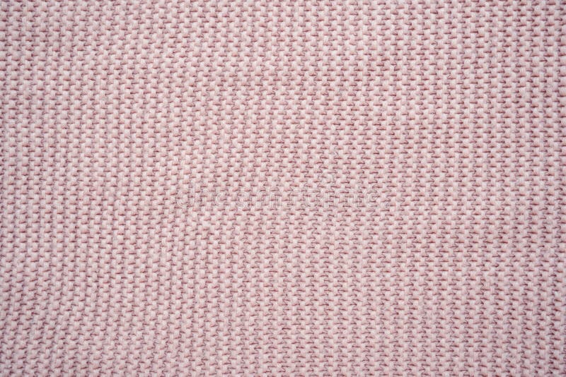 Pink Knitted Texture for Background. Merino Yarn. Stock Photo - Image ...