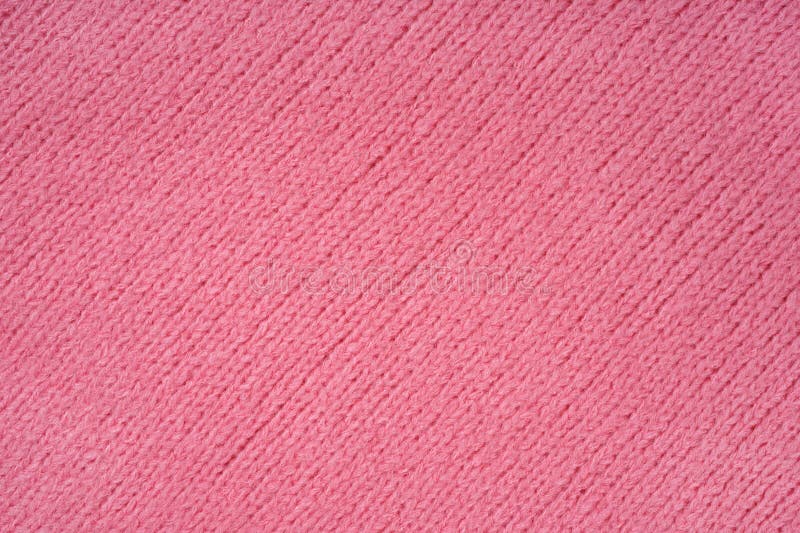 Pink Knitted Woolen Jersey Fabric with Diagonal Weaving, Sweater ...