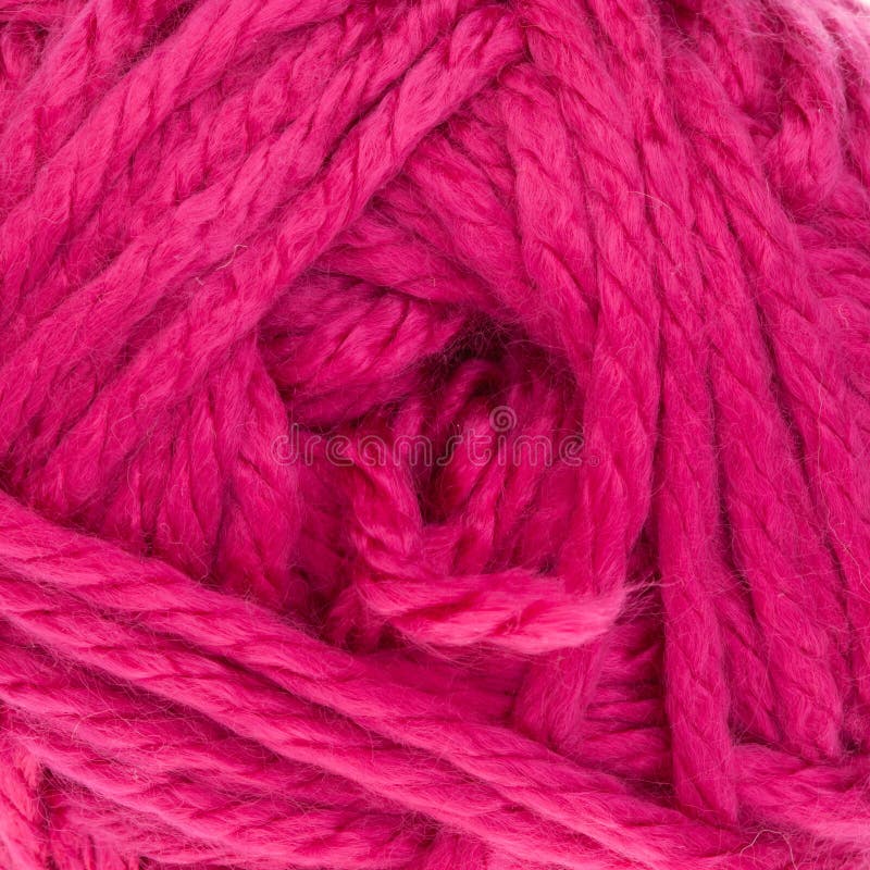 Pink knitting yarn stock photo. Image of handicraft, hobby - 27855216