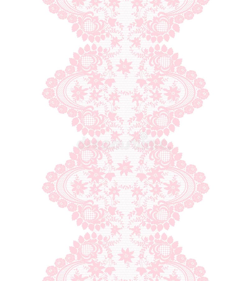 Pink lace frame stock vector. Illustration of frame - 143615889