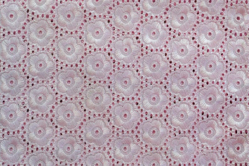 Pink Lace Fabric Textile Texture Stock Image - Image of flax, backdrop ...