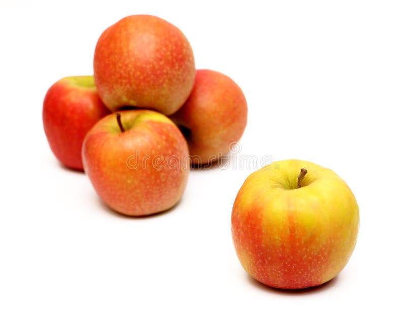 Pink Lady Apples stock photo. Image of vegan, fruit, juicy - 46647198