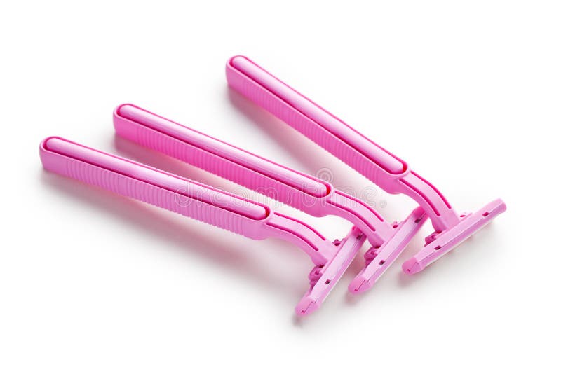 Pink lady shaver stock image. Image of blade, feminine - 16666489