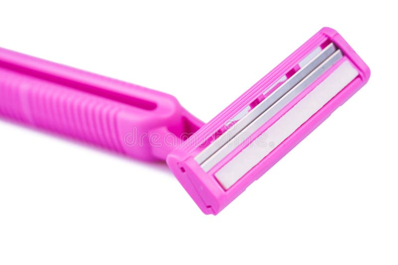 Pink lady shaver stock photo. Image of body, smooth, plastic - 52120088