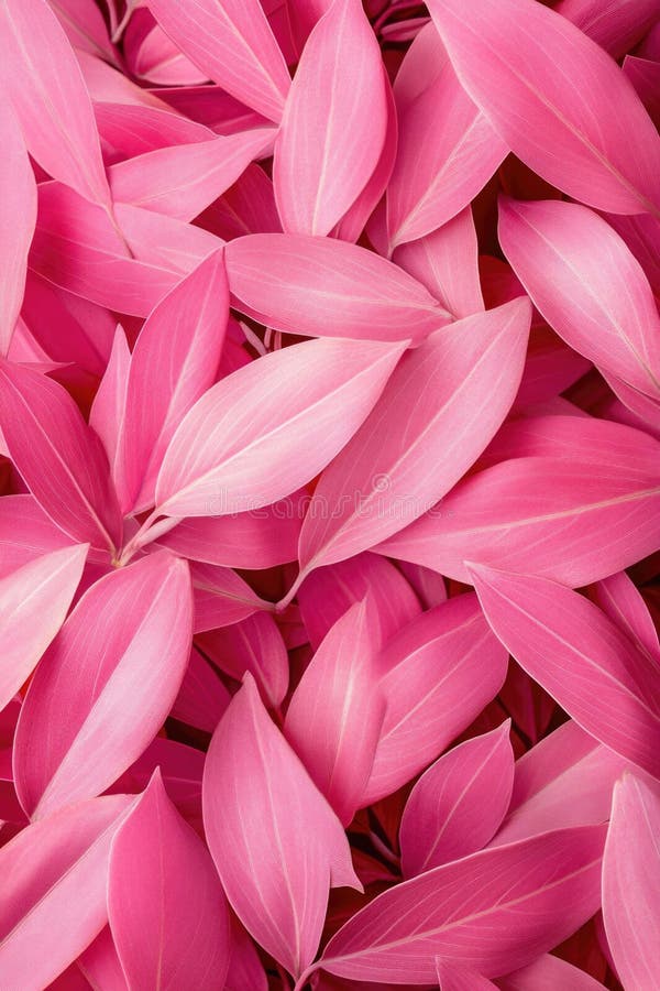 Pink Leaves Close Up stock image. Image of life, plant - 380547875