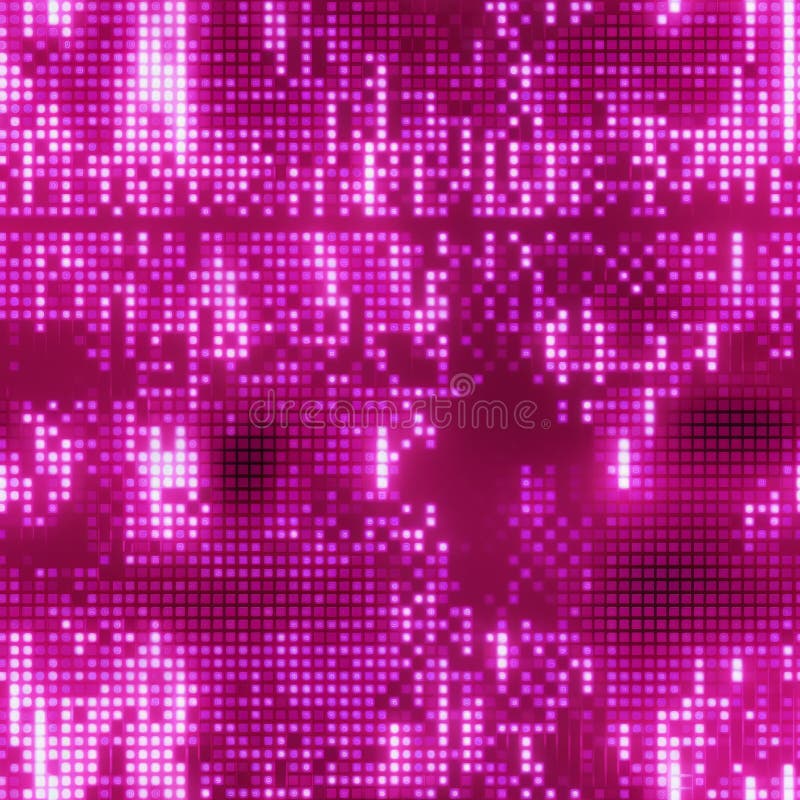 Pink LED Creative Abstract Photorealistic Texture. Stock Illustration ...