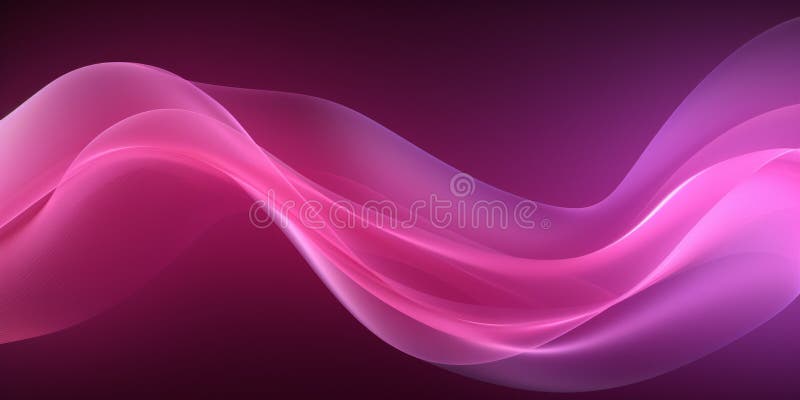 Pink LED Creative Abstract Wavy Texture. Stock Illustration ...