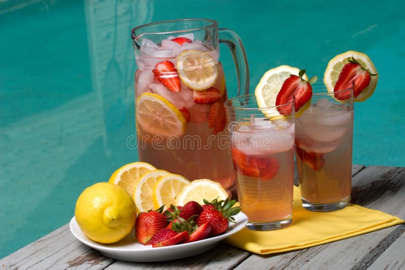 Pink lemonade stock photo. Image of close, freshness, mint - 5027196
