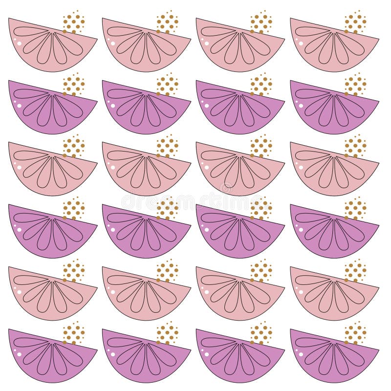 PINK LEMONS VINTAGE SUMMER PATTERN TEXTURE Stock Vector - Illustration ...