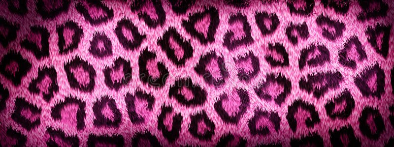 Pink Leopard Print Abstract Background Stock Image - Image of cheetah ...