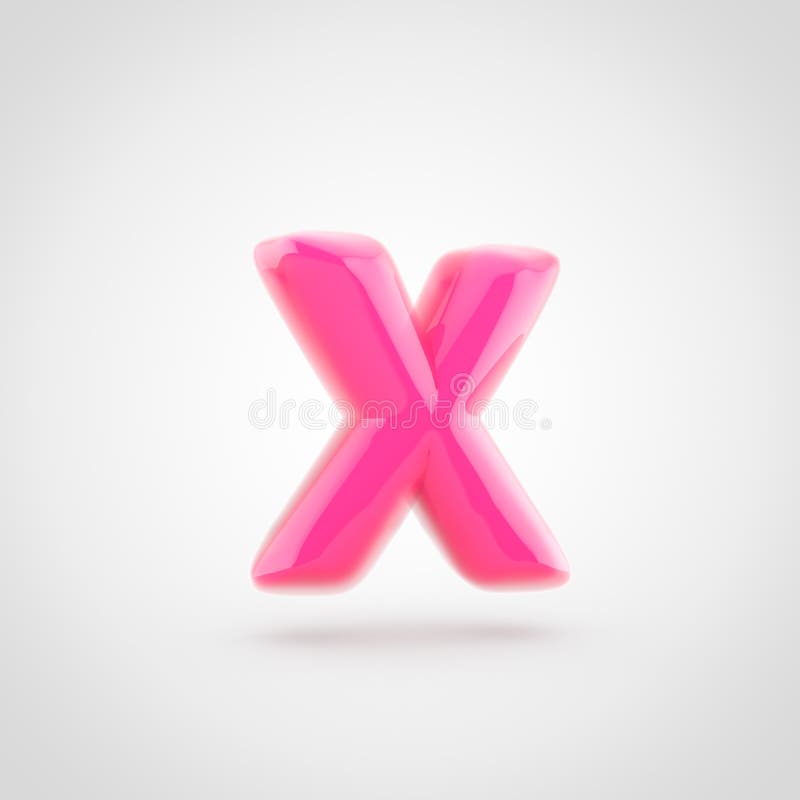 Pink Letter X Stock Illustrations – 1,765 Pink Letter X Stock ...