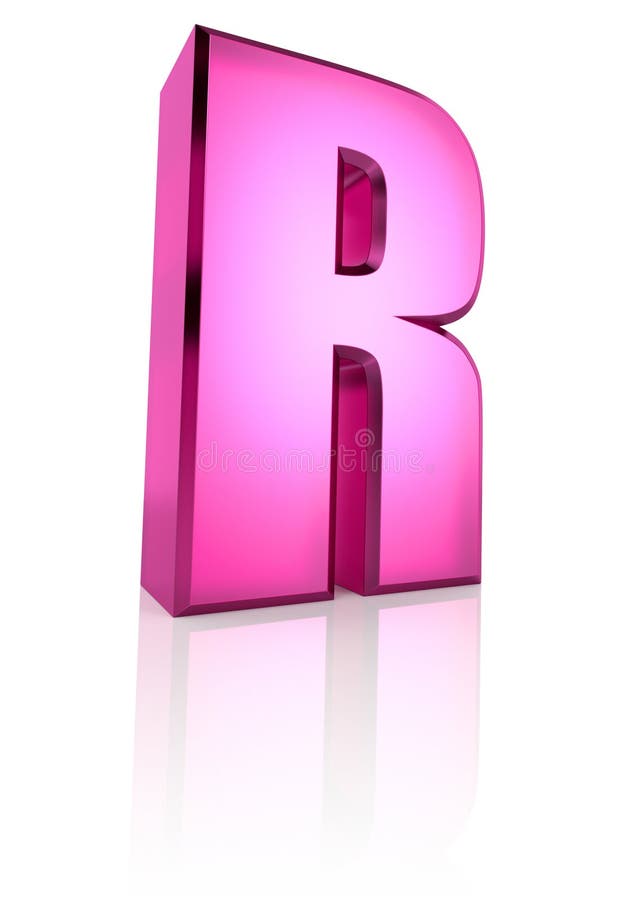 Pink Letter H stock illustration. Illustration of shape - 74165290