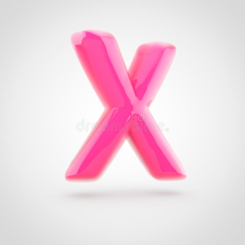 Pink Letter X Stock Illustrations – 1,765 Pink Letter X Stock ...