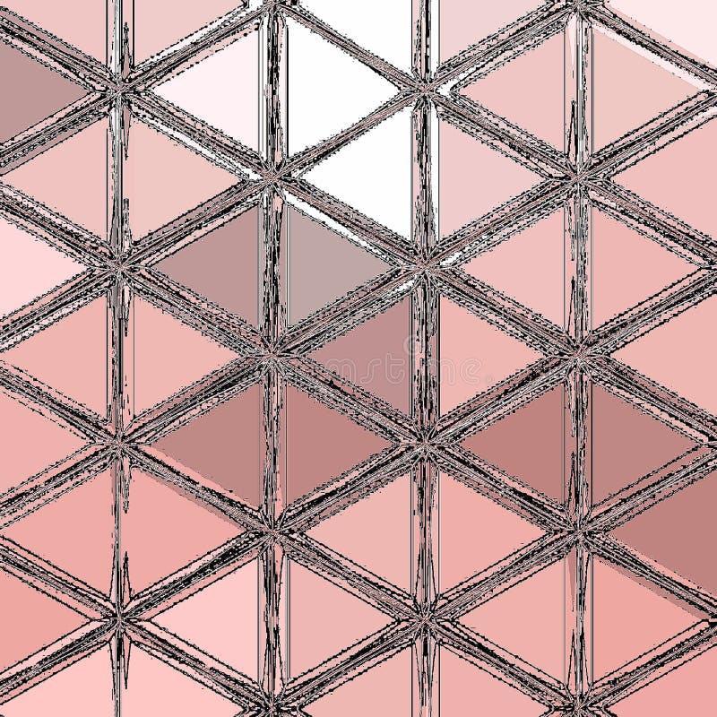 Pink Light Polygonal Low Polygon Triangle Pattern Background Stock ...
