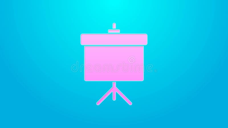 Pink Line Presentation Board with Graph, Schedule, Chart, Diagram ...