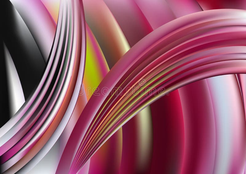 Pink Line Smooth Background Vector Illustration Design Stock Vector ...