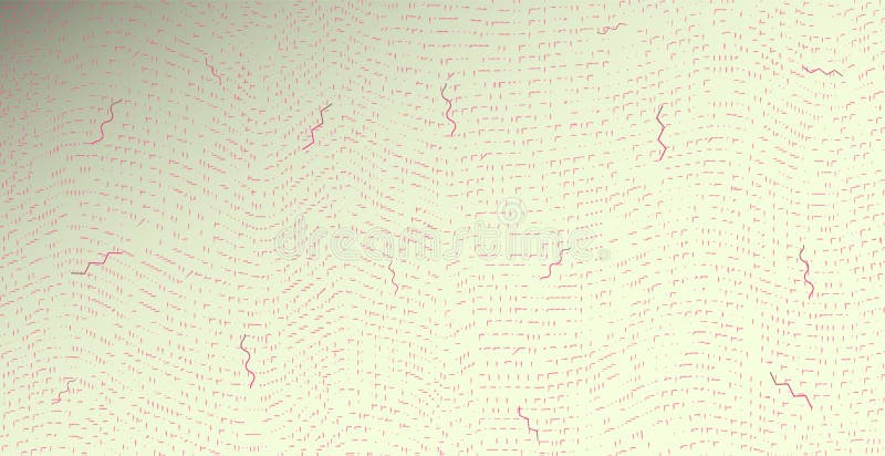 Pink Lines and Germs on a Light Background. Stock Vector - Illustration ...