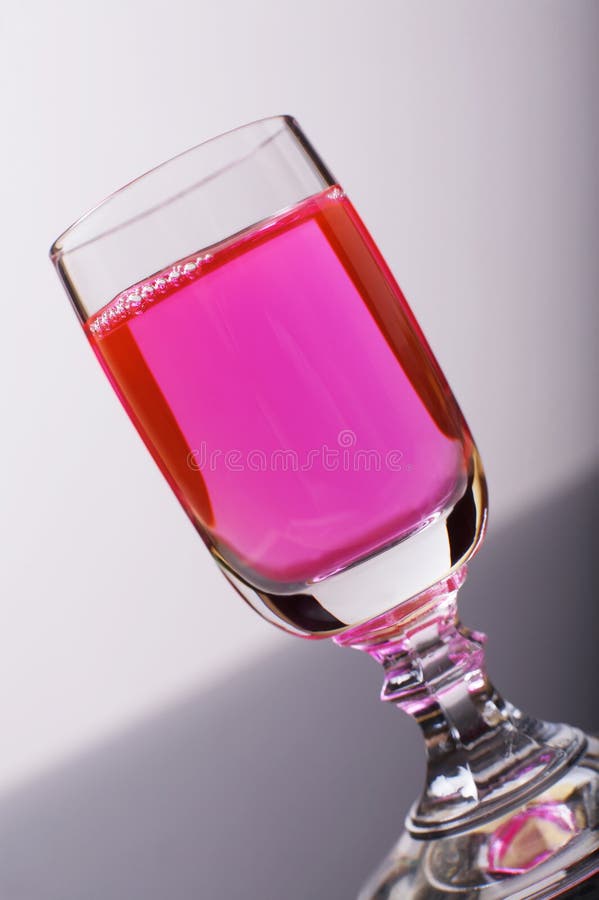 Pink liquid stock photo. Image of close, transparent, vodka - 3422720