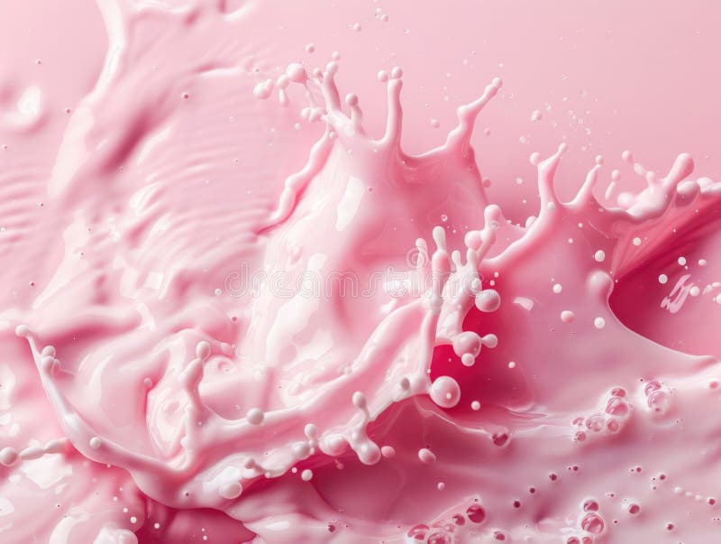 Pink Liquid Splashing stock image. Image of pink, liquid - 382396137