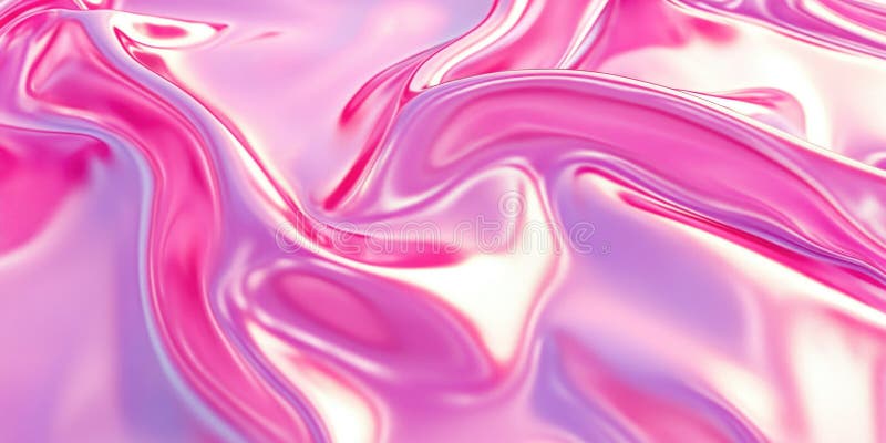 Pink Liquid Texture Close-Up Stock Photo - Image of closeup, generated ...