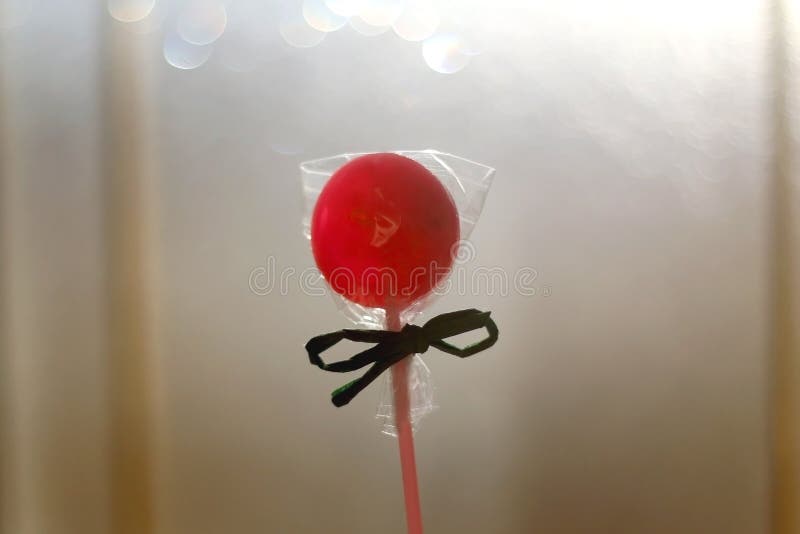 Pink Lollipop stock photo. Image of pink, natural, selective - 185657900