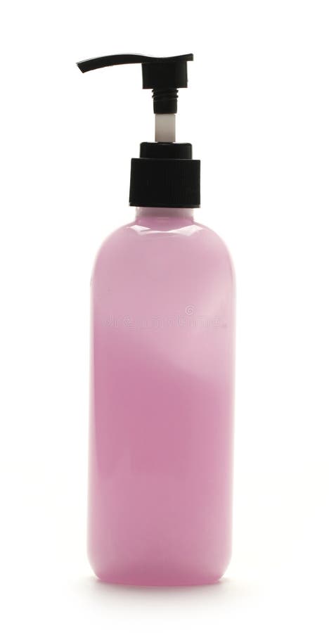 Pink Lotion Bottle stock image. Image of pink, suntan - 35861175