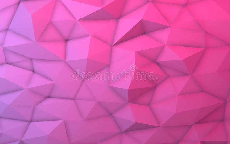 Pink low poly texture stock illustration. Illustration of light - 72592947