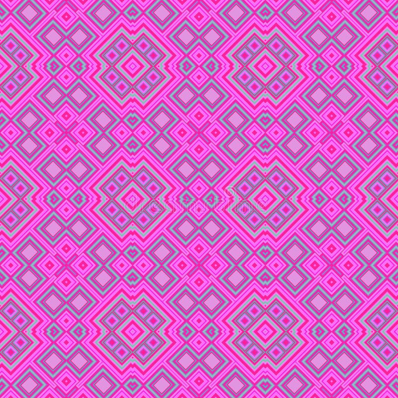 Pink Magenta Rhombus Wallpaper Seamless Pattern Texture Stock ...