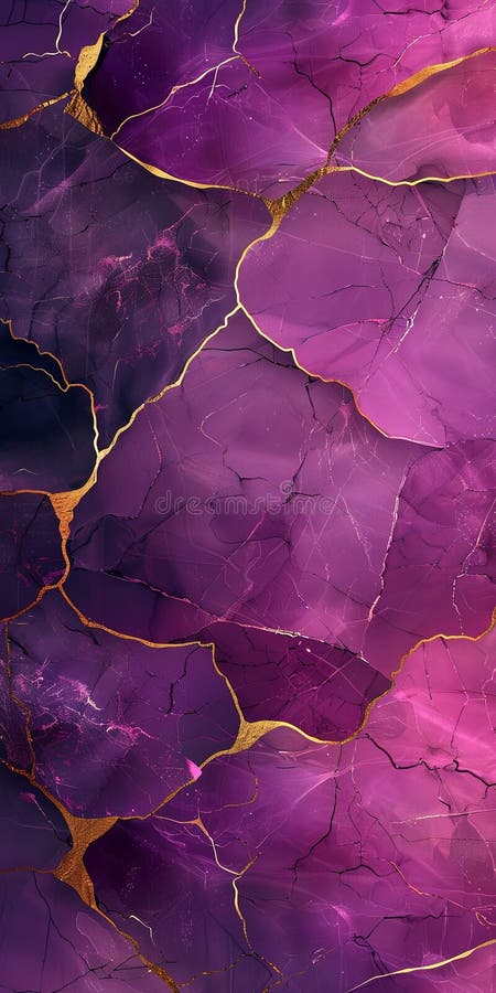 Pink Marble Crackle Pattern Stock Illustration - Illustration of ...