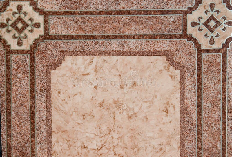 Orange Numidian Sanguine Marble, Cracks Full Frame Stock Photo - Image ...