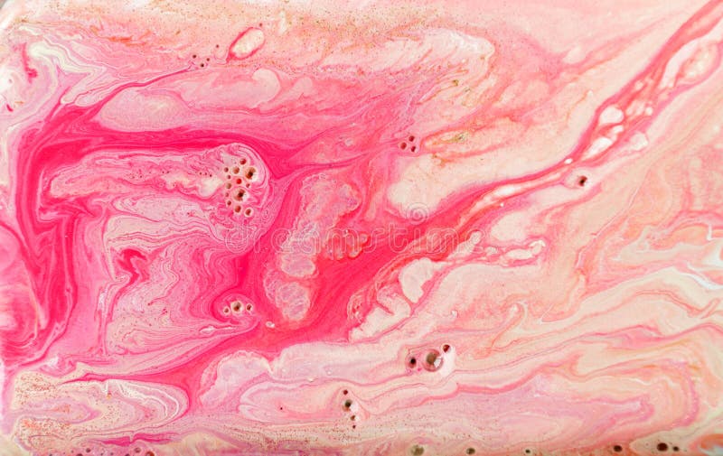Pink Marble Pattern. Stone Ripple Texture Stock Image - Image of agate ...