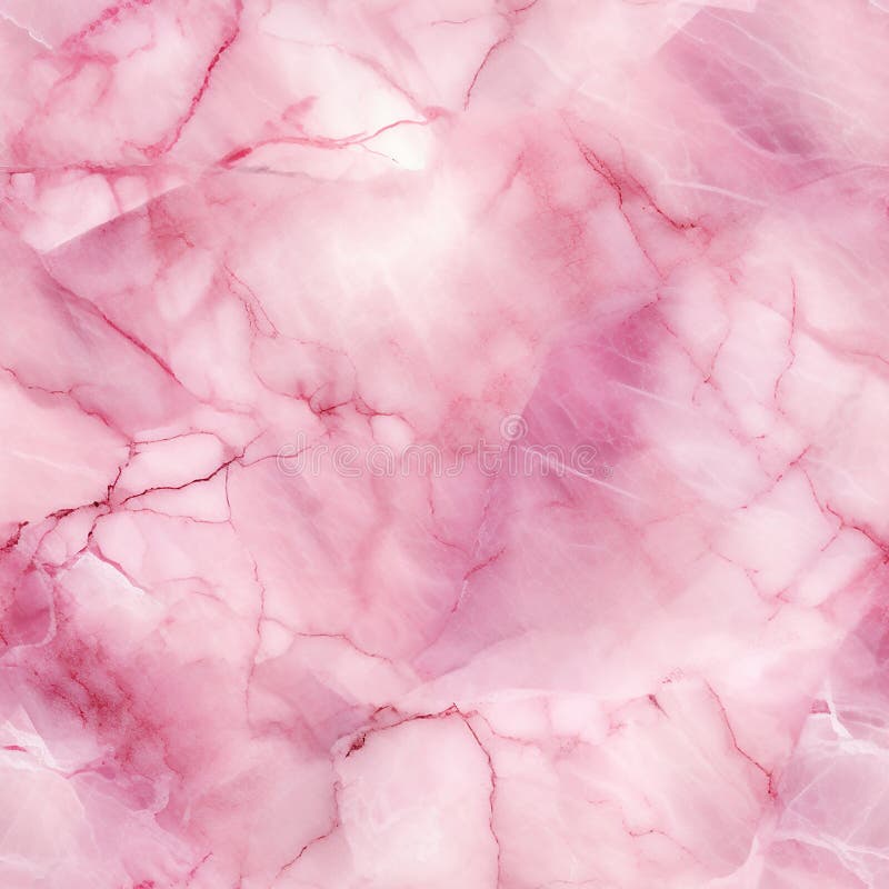 Pink Marble Seamless Pattern Stock Illustration - Illustration of ...
