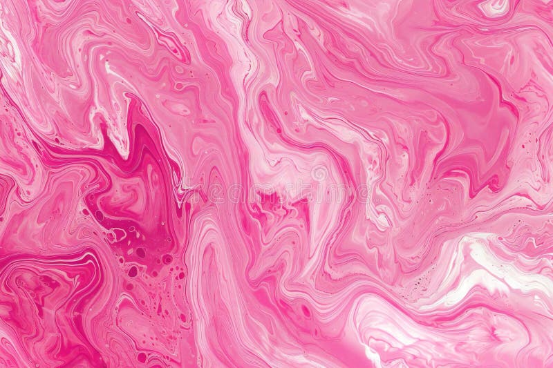 Pink Marbling Pattern, Ink Marble Liquid Texture, Fluid Art Stock ...