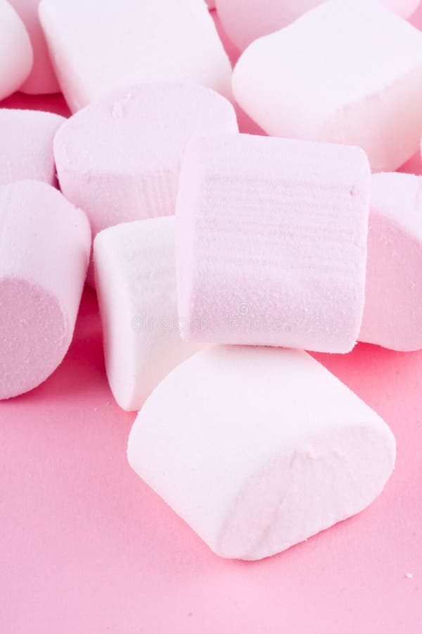 Pink marshmallow stock image. Image of browned, stick - 28895083