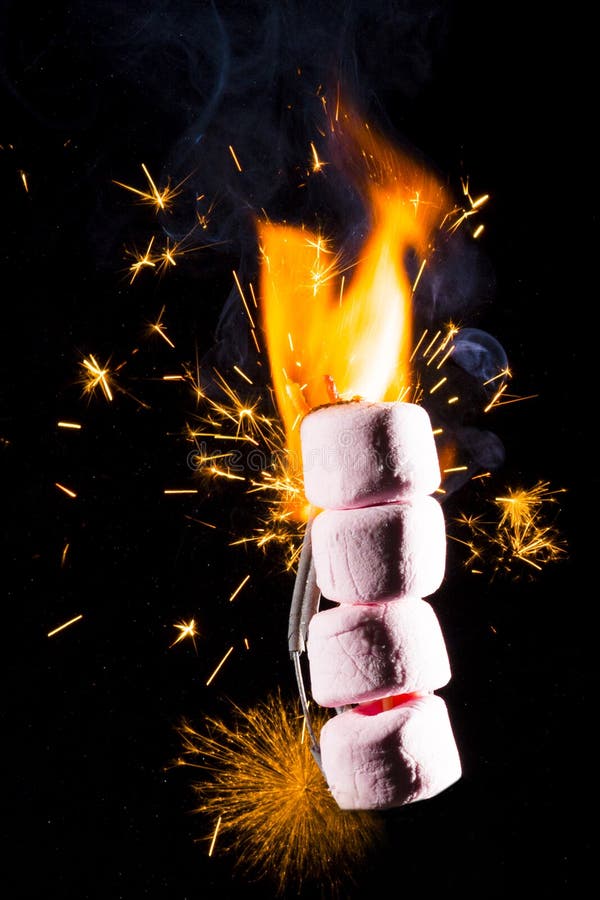 Flaming Marshmallow Stock Photos - Download 78 Royalty Free Photos