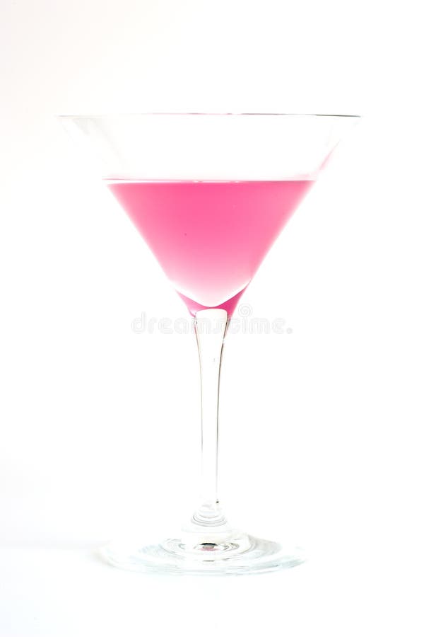 Pink Martini stock photo. Image of beverage, martini - 18810180