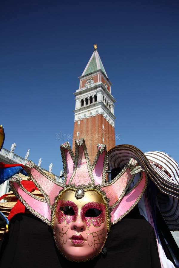 Pink mask at venice stock photo. Image of carnival, mask - 28088642