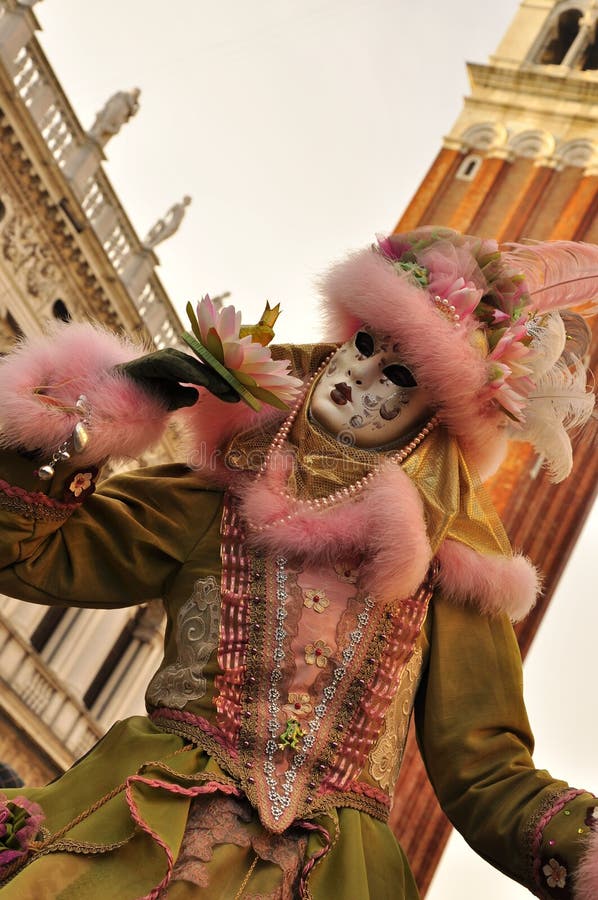 Pink mask in Venice editorial stock image. Image of decoration - 33418239
