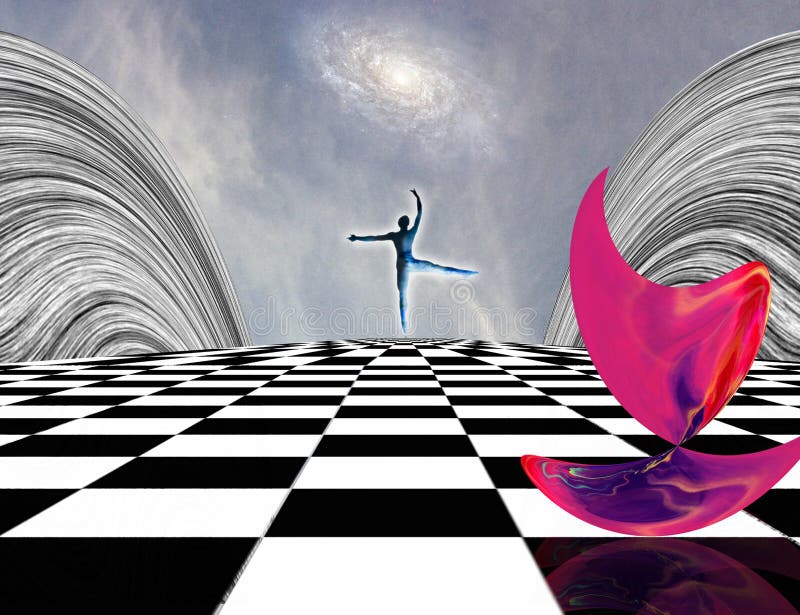 Pink Matter stock illustration. Illustration of galaxy - 189593857