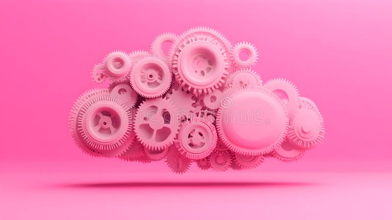 Various new gears industry stock image. Image of mechanic - 142157285