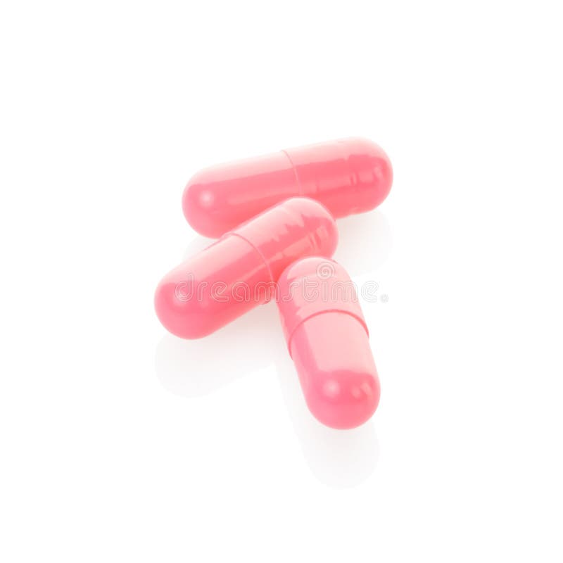 Pink medical capsule stock photo. Image of color, antibiotic - 29960228