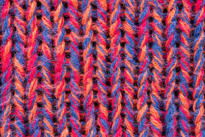 Pink Melange Knitted Sweater Texture. Copy Space Stock Image - Image of ...